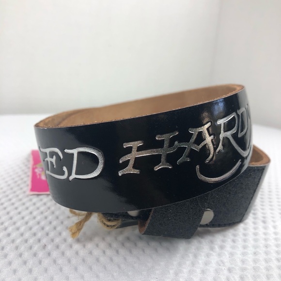 Ed Hardy | Accessories | Neworiginal Edhardy Lovekills Patentshiny ...